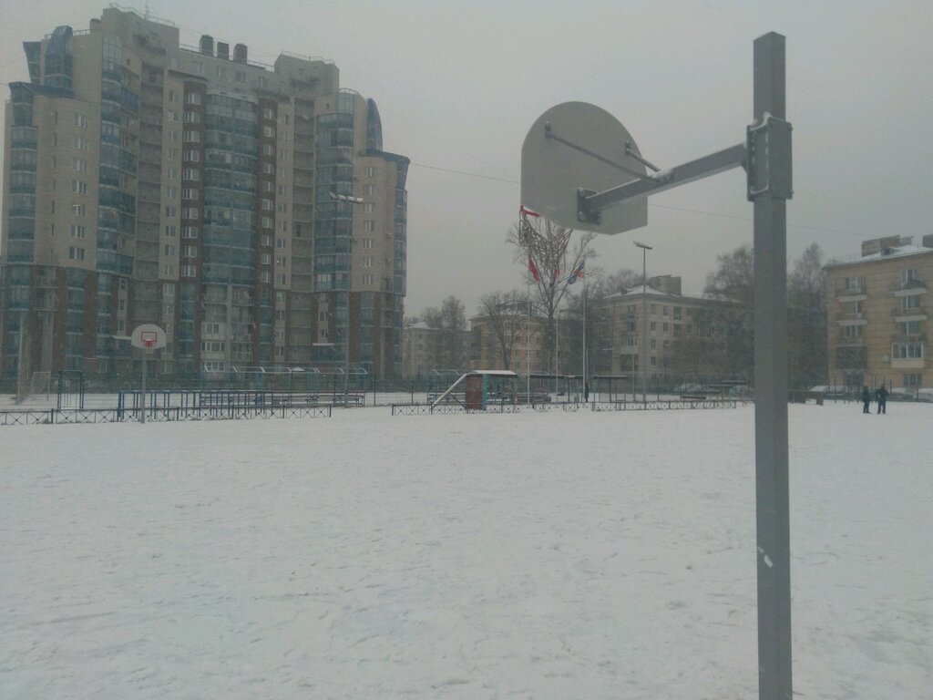 Spor alanı Стадион школы № 484, Saint‑Petersburg, foto