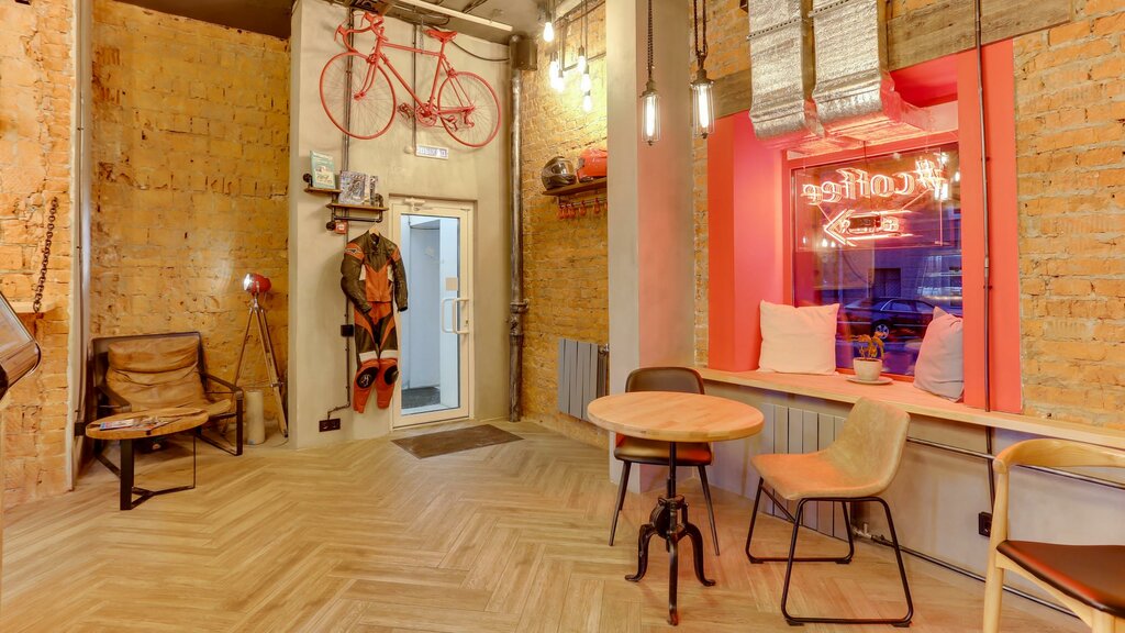 Kahve dükkanları Ride the coffee, Moskova, foto