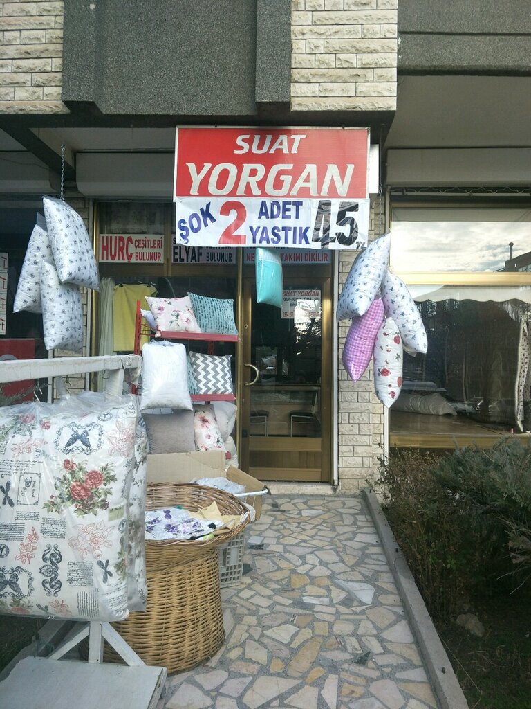 Ev tekstili mağazaları Suat Yorgan, Ankara, foto