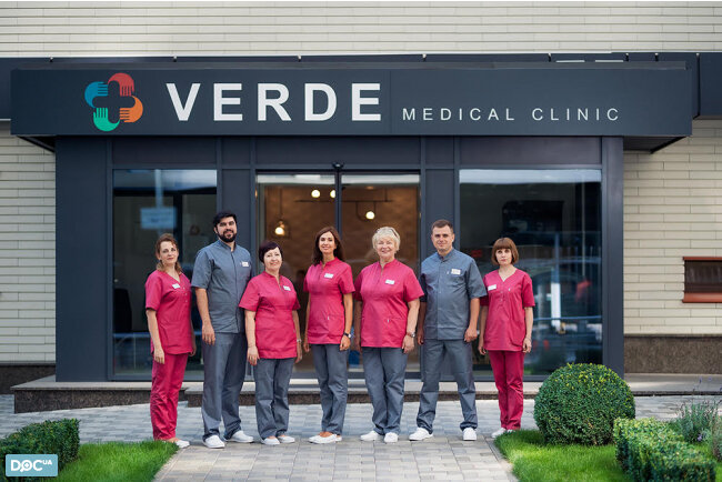 Tıp merkezleri ve klinikler Medicinskii centr Verde, Kiev, foto