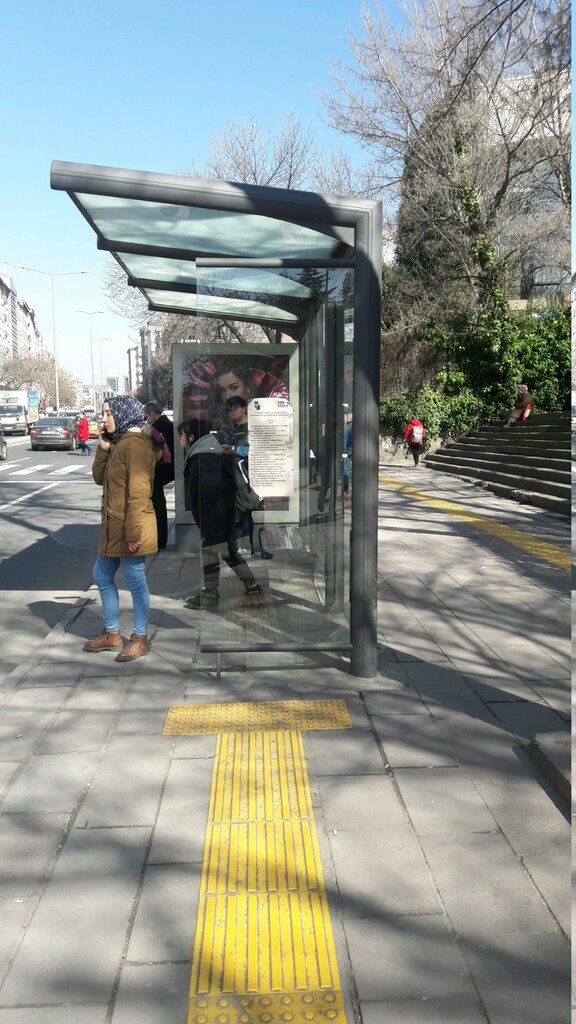 Toplu taşıma durağı Ego 30074 No'lu durak, Ankara, foto
