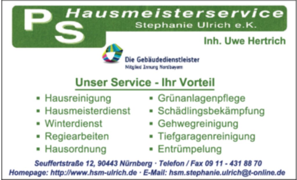 Elektronik ofis ekipmanları tamiri PS Hausmeisterservice Inh. Uwe Hertrich, Nurnberg, foto