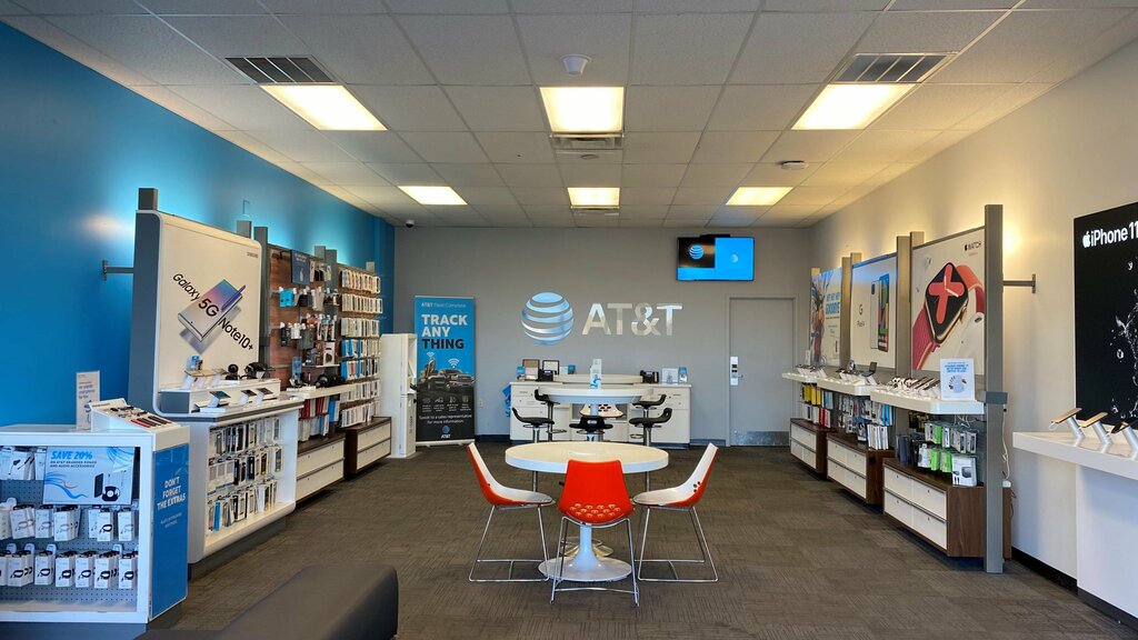 Cep telefonu ve aksesuarları satış mağazaları At&t Store, Crowley, foto
