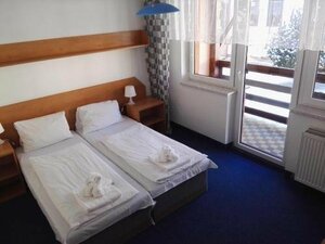 Hotel Jestrabi (Jihočeský kraj, Cesky Krumlov, Cerna v Posumavi), otel  Güney Bohemya Bölgesi'nden
