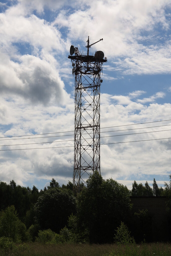 Mühendislik altyapısı Вышка радиорелейной связи, Yaroslavskaya oblastı, foto