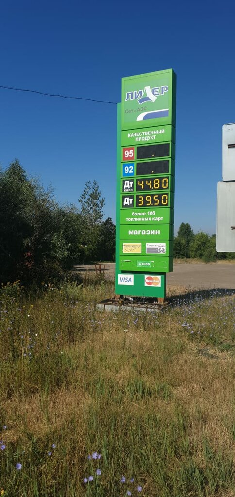 Benzin istasyonu Лидер, Samarskaya oblastı, foto