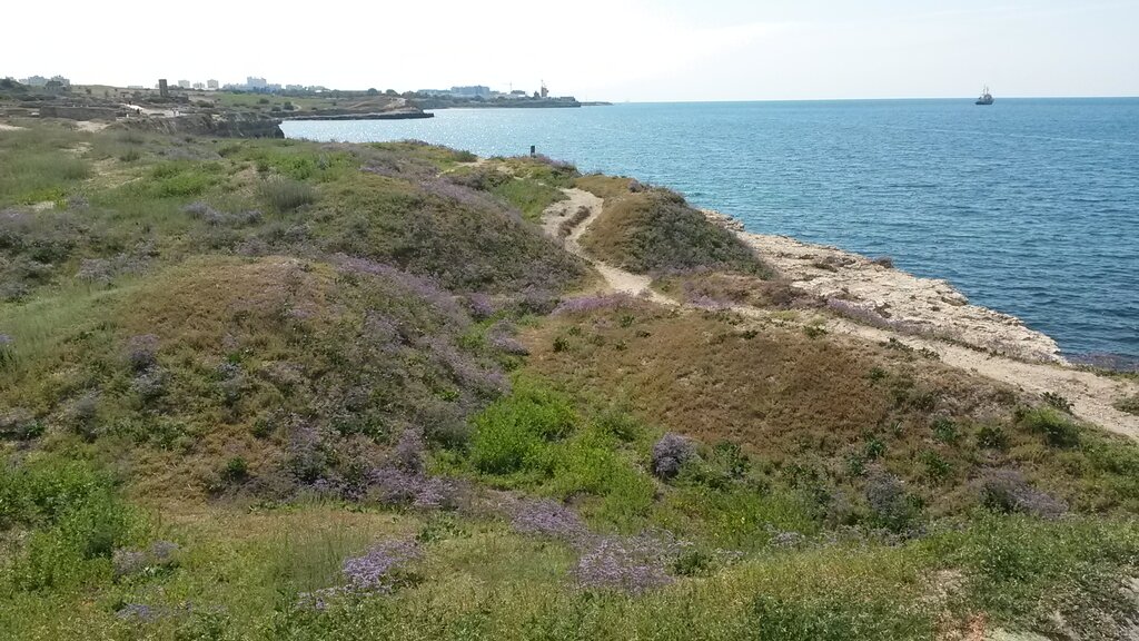 Turistik yerler Насыпь французской артиллерийской батареи, Sevastopol, foto