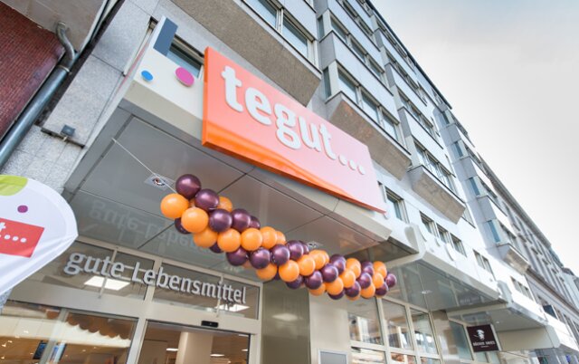 Süpermarket Tegut... gute Lebensmittel, Wiesbaden, foto