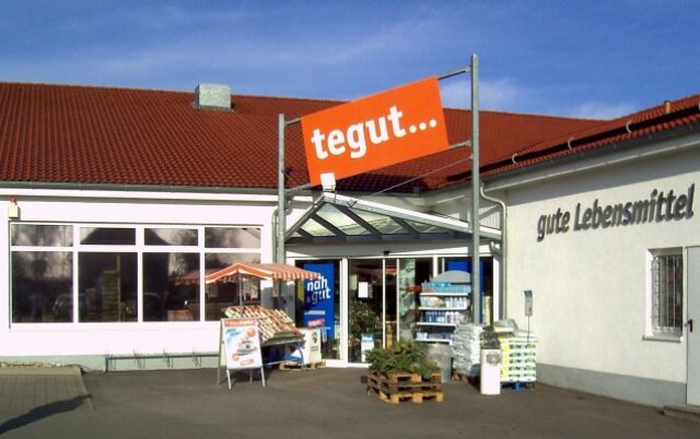 Süpermarket Tegut... gute Lebensmittel, Thüringen, foto