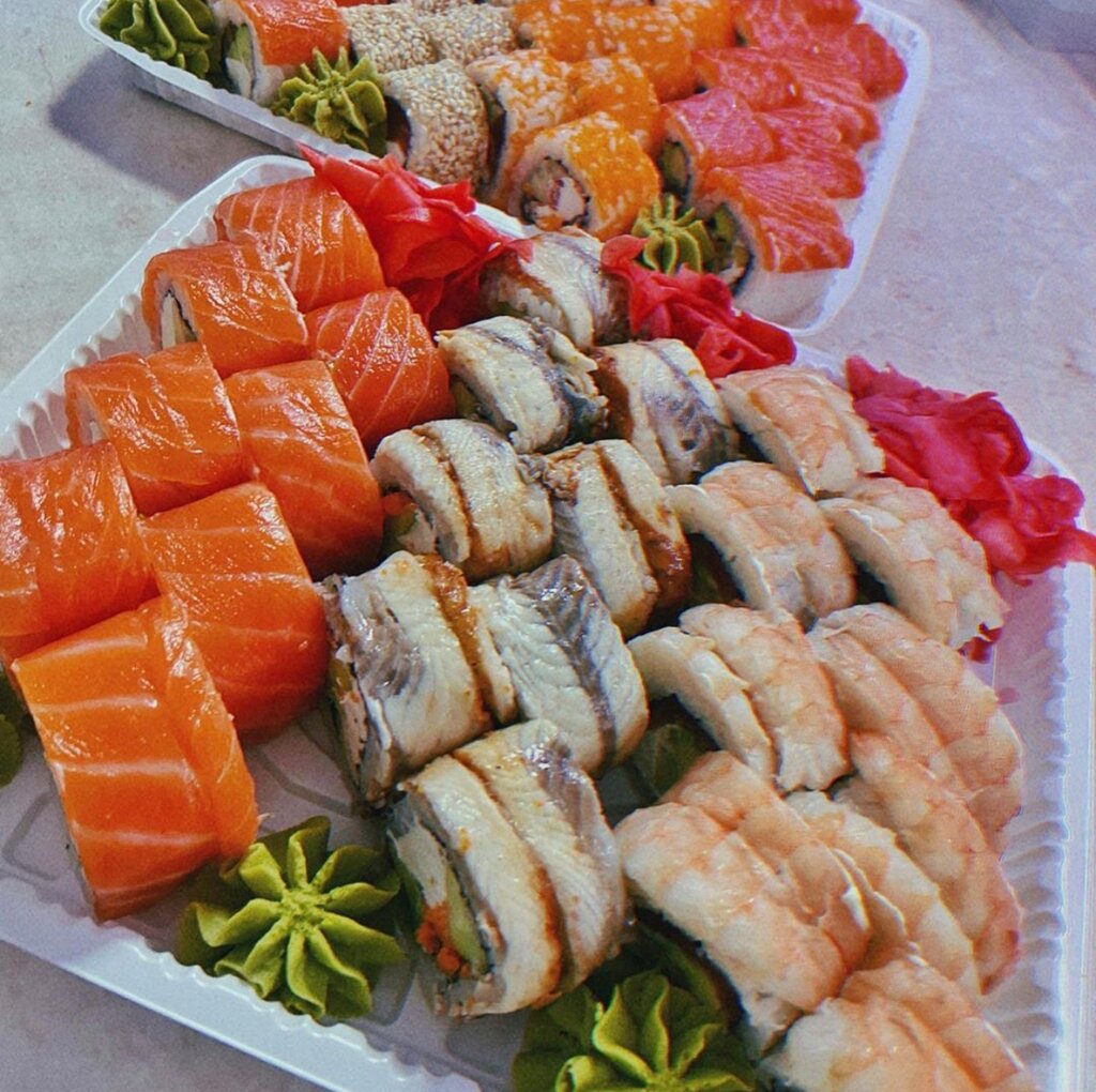 Suşi restoranı Aioku, Moskova, foto