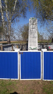 Воинам, павшим в годы Великой Отечественной войны (Republic of Bashkortostan, Arkhangelskiy rayon, Lipovskiy selsovet, derevnya Belorus-Aleksandrovka), anıt, heykel  Başkurdistan'dan