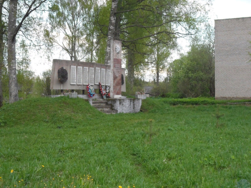 Anıt, heykel Героям Великой Отечественной войны, Vologodskaya oblastı, foto
