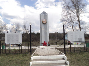 Мемориальный комплекс воинам-землякам, погибшим в годы Великой Отечественной войны 1941-1945 гг. (Penza Region, Shemysheyskiy rayon, selo Armiyovo), anıt, heykel  Penzenskaya oblastından