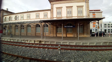 Tren istasyonu Bad Dürkheim, Renanya‑Palatinate, foto