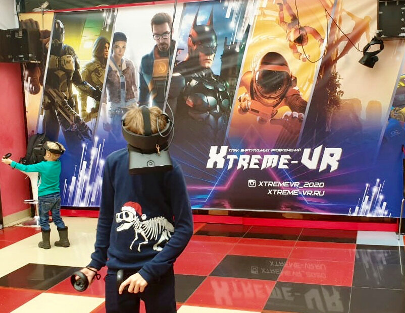 Sanal gerçeklik kulübü Xtreme-VR, Moskova, foto