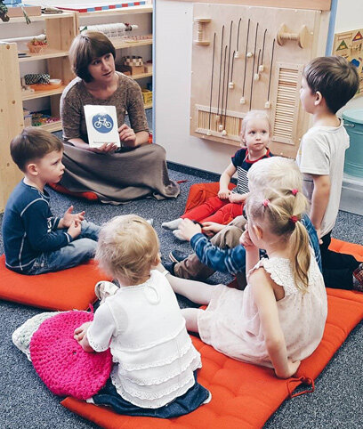 Çocuk gelişim merkezleri Detsky Montessori-tsentr Akvarel, Saint‑Petersburg, foto