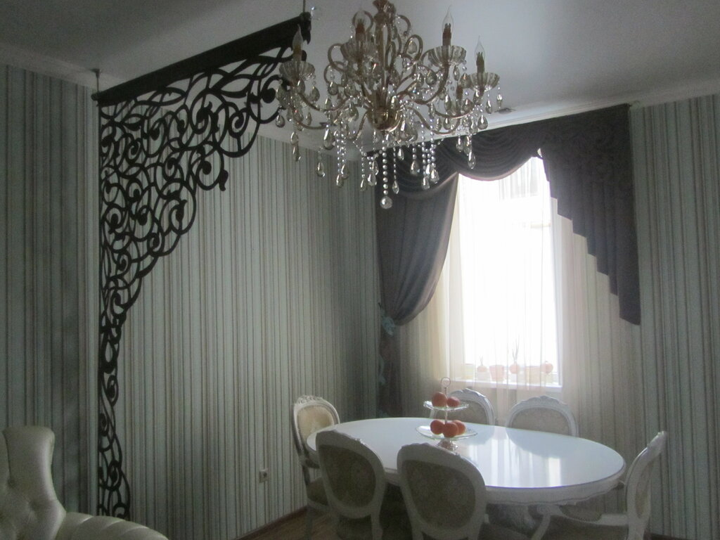 Perde ve korniş üreticileri Salon shtor Decotex, Gelencik, foto
