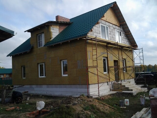 Yazlık ev inşaatı Stroim Vam dom, Çeliabinsk, foto