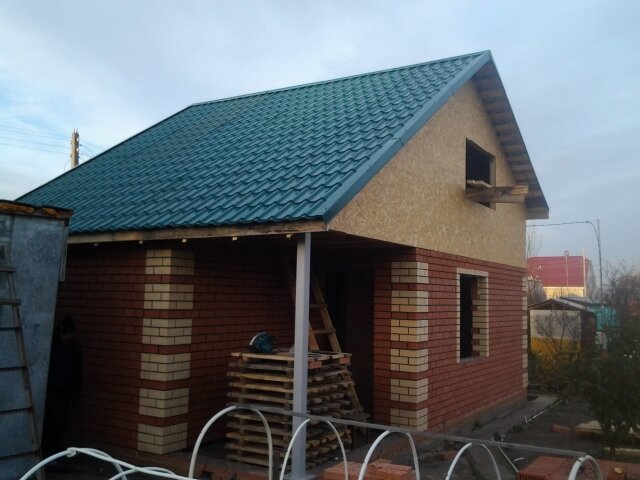 Yazlık ev inşaatı Stroim Vam dom, Çeliabinsk, foto