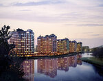 ZhK Pyat zvezd, ofis prodazh (Sverdlovskaya Embankment No:38к5), satış ofisi  Saint‑Petersburg'dan
