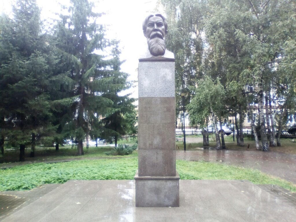 Anıt, heykel В.М. Бехтерев, Kazan, foto