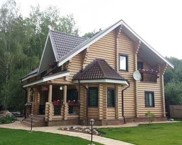 Yazlık ev inşaatı Lesnoy terem NN, Nijni Novgorod, foto