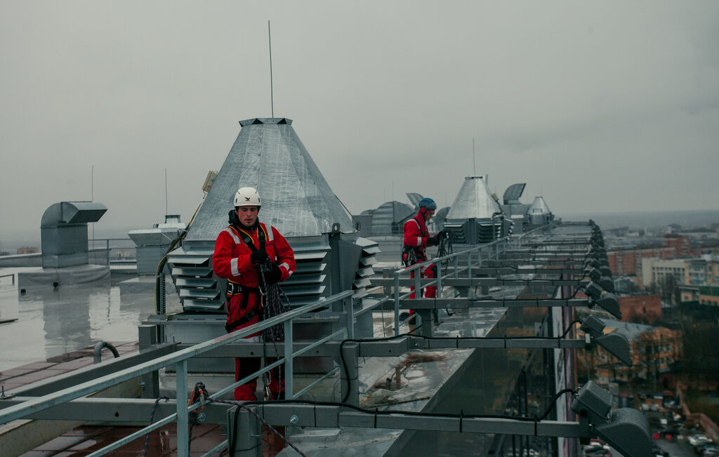 Endüstriyel dağcılık Alpika, Nijni Novgorod, foto