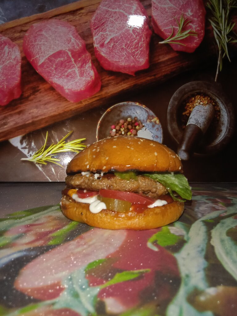 Fast food Go Burger, Taşkent, foto