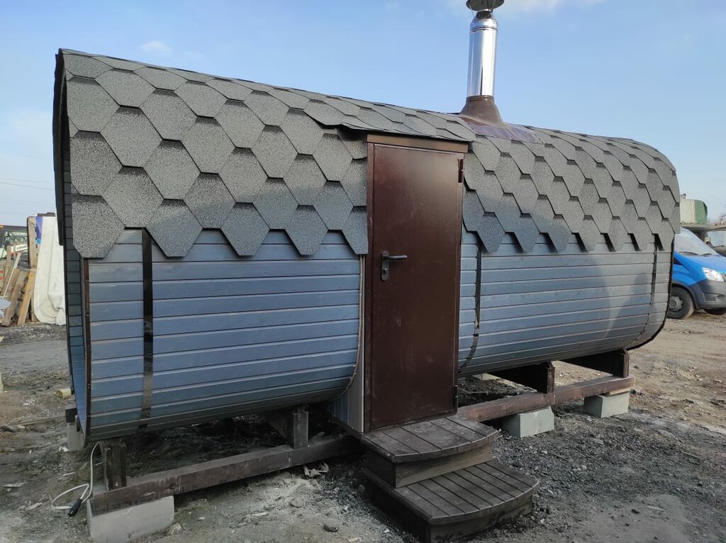 Hamam ve sauna inşaatı Aidabochka, Saratov, foto