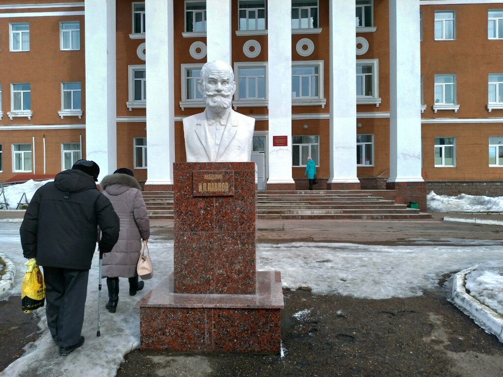 Park, sokak heykeli Бюст академику И. П. Павлову, Ufa, foto