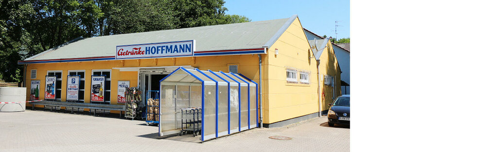 Bira dükkanı Getränke Hoffmann, Berlin, foto