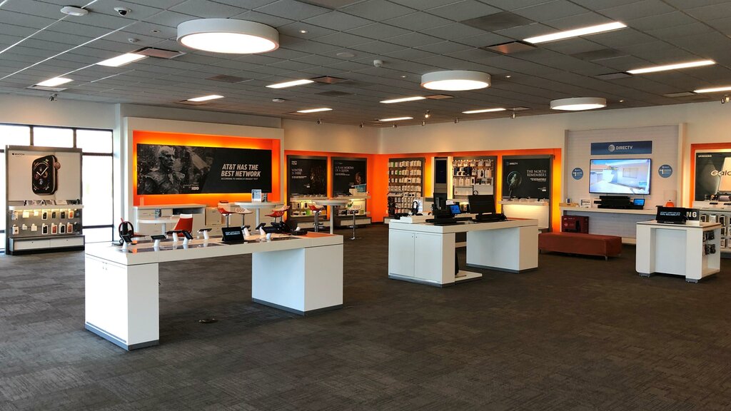 Cep telefonu ve aksesuarları satış mağazaları At&t Store, Kuzey Carolina Eyaleti, foto