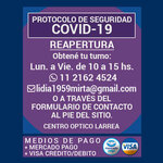 Centro Optico Larrea (Buenos Aires, Larrea), optik cihazlar ve ekipmanlar  Buenos Aires'ten