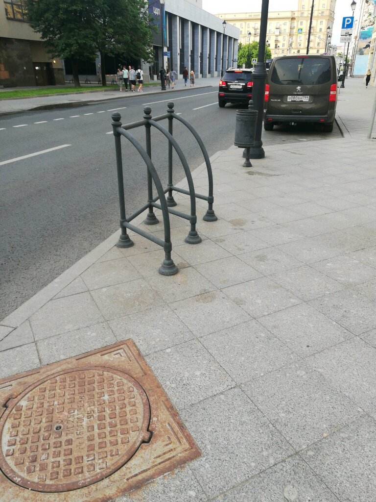 Bisiklet park yerleri Bicycle parking, Moskova, foto