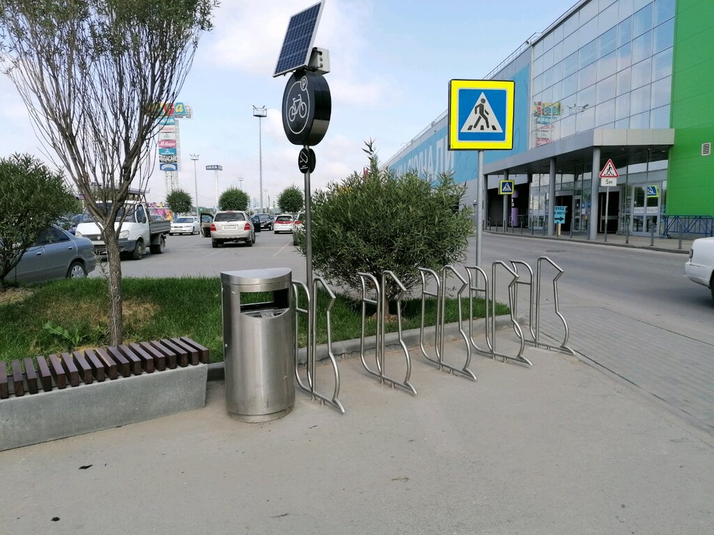 Bisiklet park yerleri Bicycle parking, Novosibirsk, foto