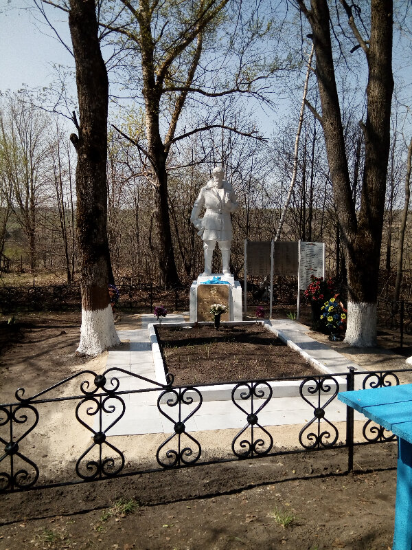 Anıt, heykel Воинское захоронение, Orlovskaya oblastı, foto