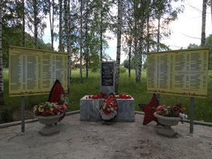 Погибшим в годы Великой Отечественной войны (Perm Territory, Dobryanskiy gorodskoy okrug, selo Senkino), anıt, heykel  Permski krayından
