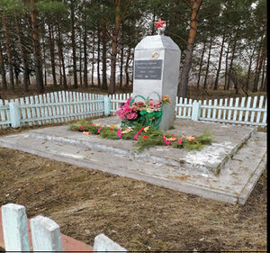 Погибшим воинам 1941-1945 гг. (Krasnoyarsk Territory, Nizhneingashskiy rayon, Pokanayevskiy selsovet, posyolok Pokanayevka, Vostochnaya ulitsa), anıt, heykel  Krasnoyarski krayından