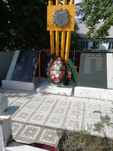Обелиск участникам Великой Отечественной войны, 1941-1945 гг. (Republic of Bashkortostan, Baymakskiy rayon, Bilyalovskiy selsovet, derevnya Kugidel, ulitsa Irandyk), anıt, heykel  Başkurdistan'dan