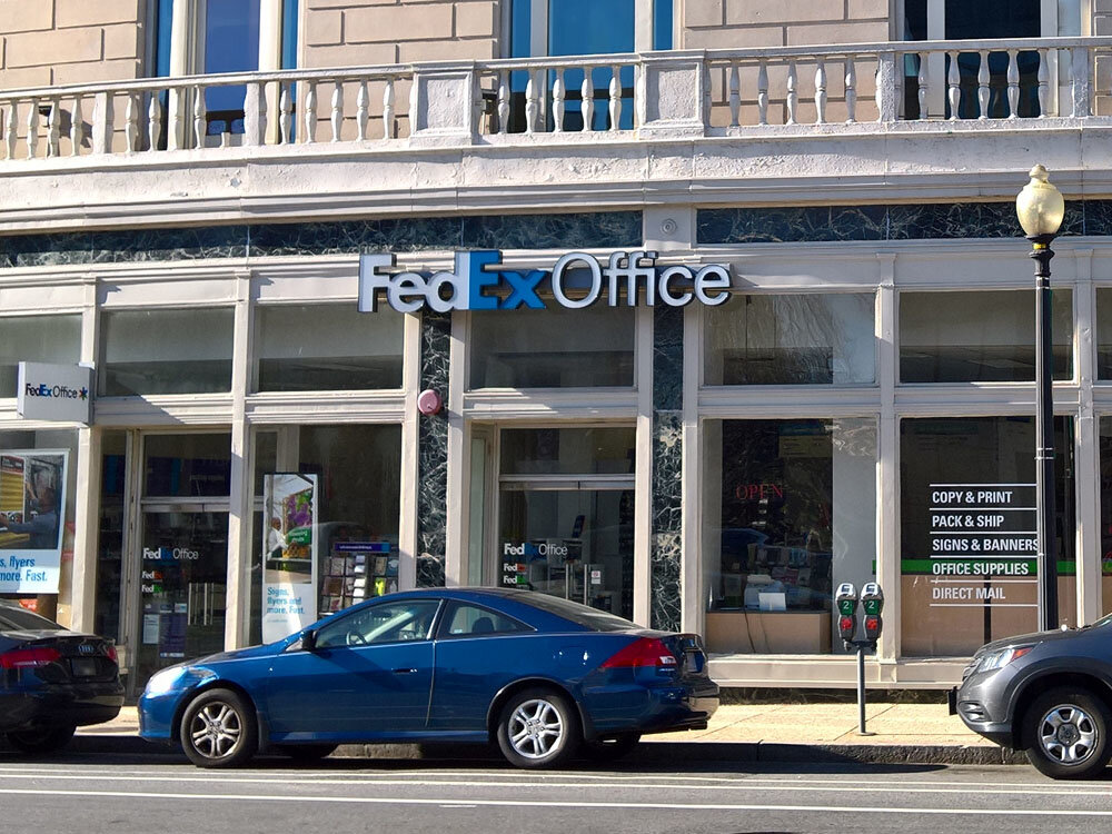Fotokopi dükkanları FedEx Office Print & Ship Center, Washington, foto