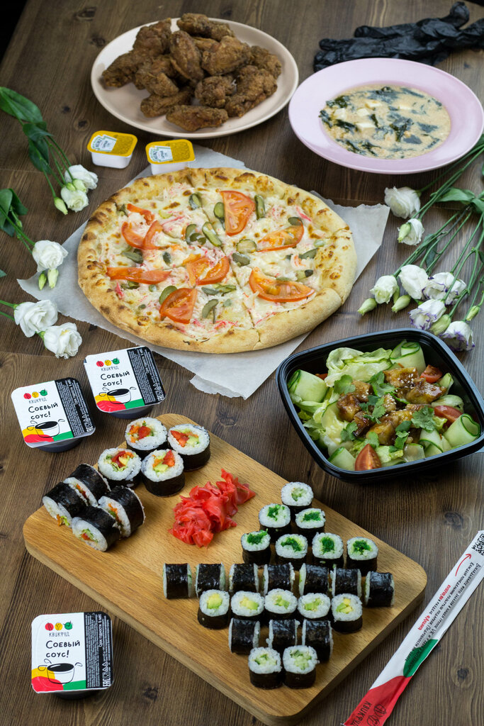 Hazır yemek teslim servisleri Kvikfud, Orel, foto