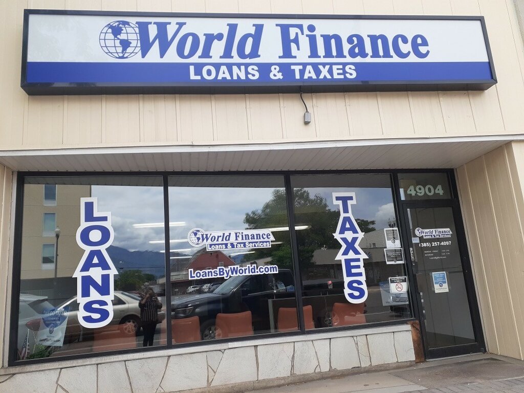Kredi komisyoncuları World Finance, Utah, foto