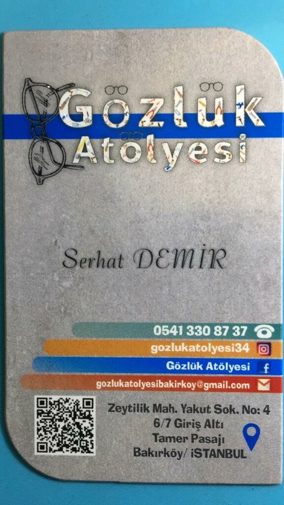 Optik Gözlük Atölyesi, İstanbul, foto