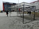 Bicycle parking (Moscow, Generala Kuznetsova Street), bisiklet park yerleri  Moskova'dan
