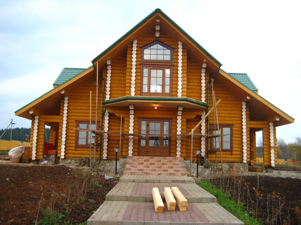 Yazlık ev inşaatı Uralsky Dom, Permski krayı, foto