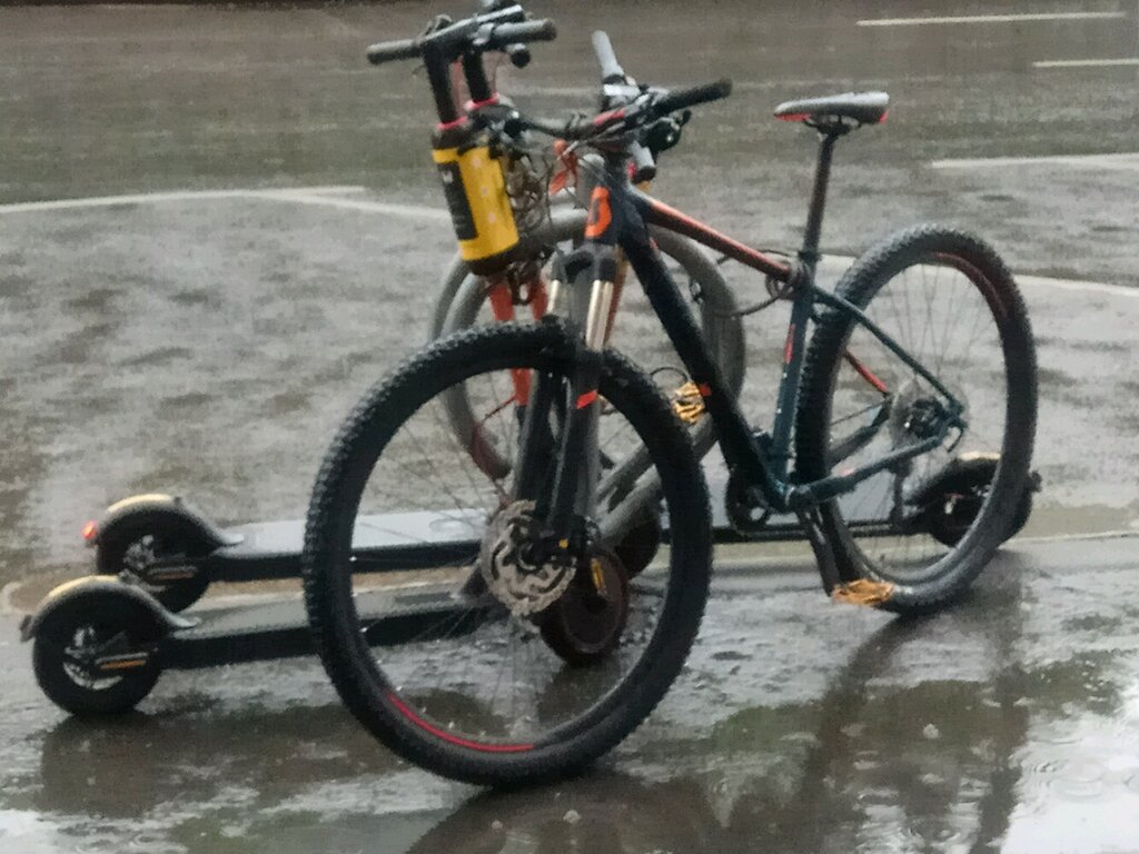 Bisiklet park yerleri Bicycle parking, Moskova, foto