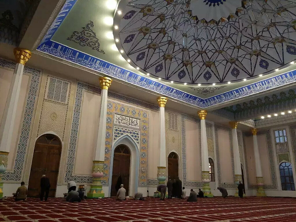 Cami Центральная мечеть Гиссарского района имени Имама Азама, Hisor Bölgesi, foto