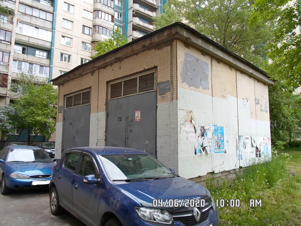 Mühendislik altyapısı Трансформаторная подстанция № 17863, Saint‑Petersburg, foto