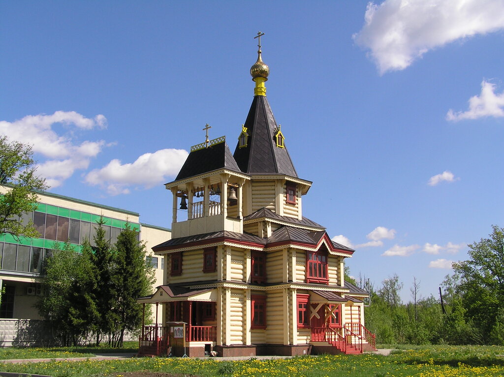 Ortodoks kiliseleri Tserkov Sergiya Radonezhskogo v Chernetsovo, Dolgoprudny, foto