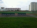 Стадион (Sverdlovsk Region, Nizhniy Tagil, Tagilstroyevskiy rayon, mikrorayon Murinskiye Prudy), stadyum  Nijni Tagil'den